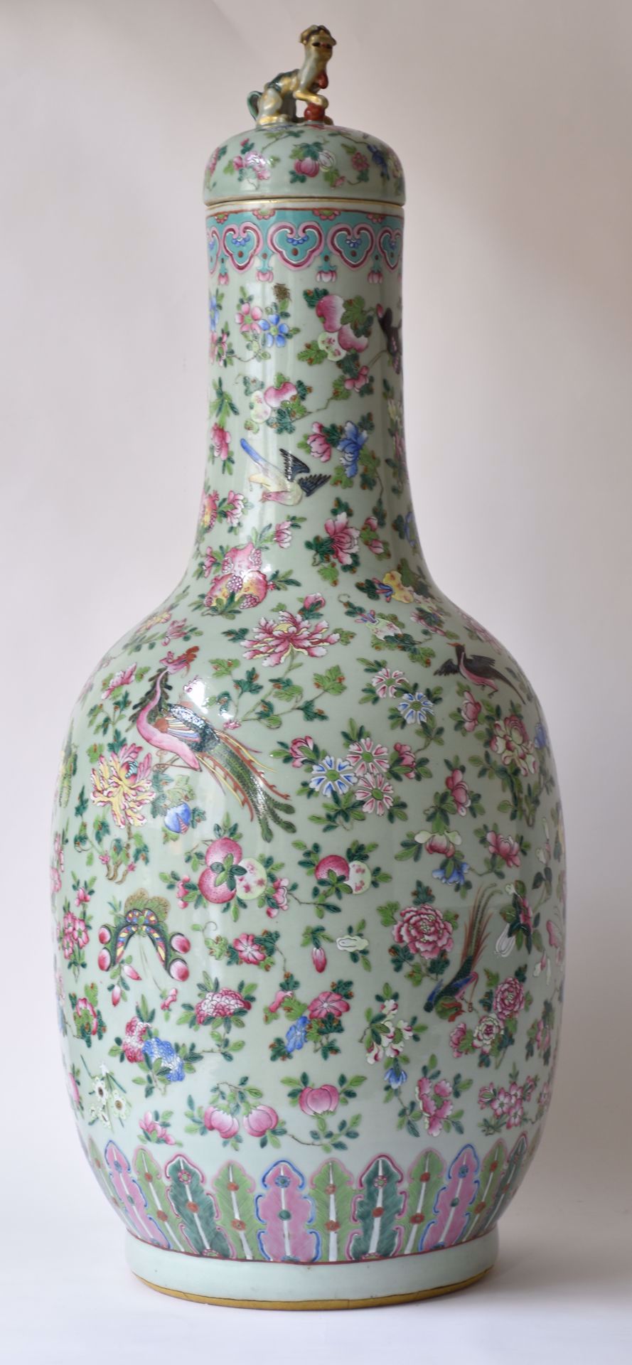 GRAND VASE COUVERT - AMBERES